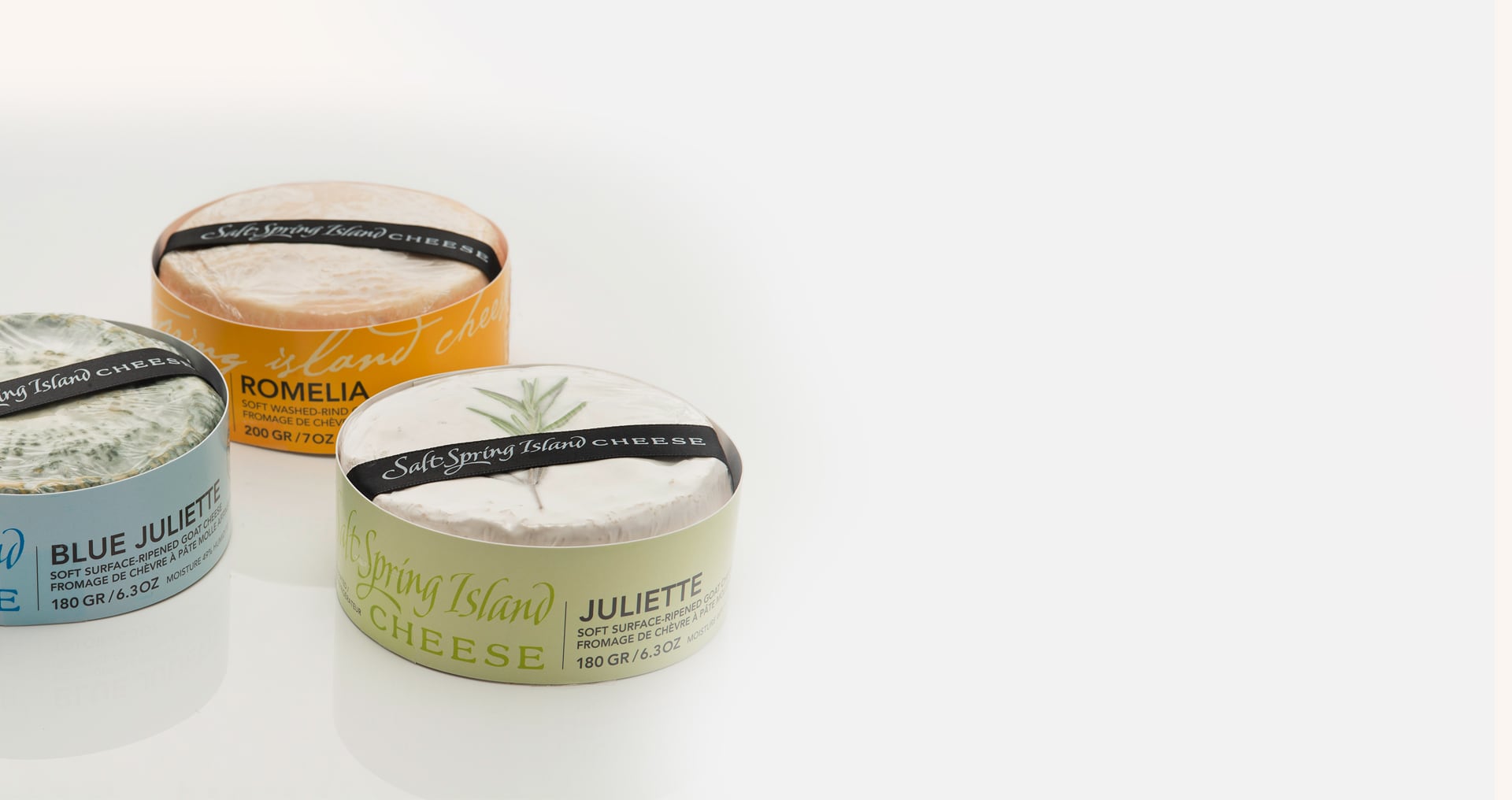 Artisan Goat Cheese - Saltspring Island Cheese